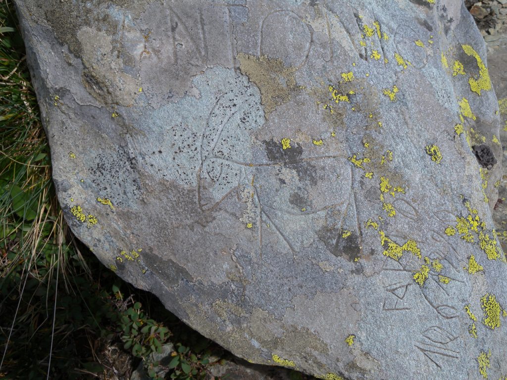 Tre secoli di incisioni rupestri